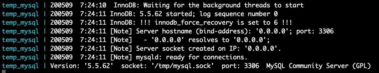 Recuperar Bbdd Mysql Usando Docker